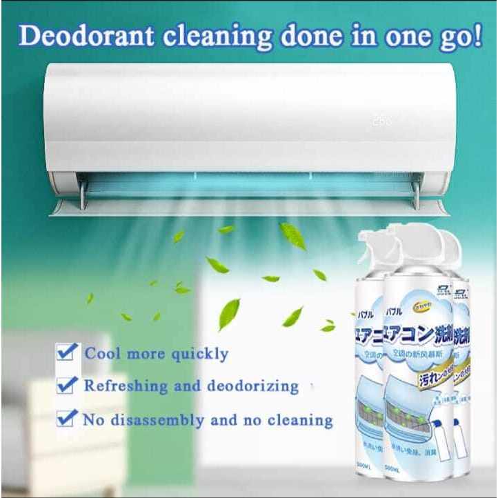 Air-Cond Cleaner Air Conditioner Coil Cleaner Aircond Cleaning Spray ...