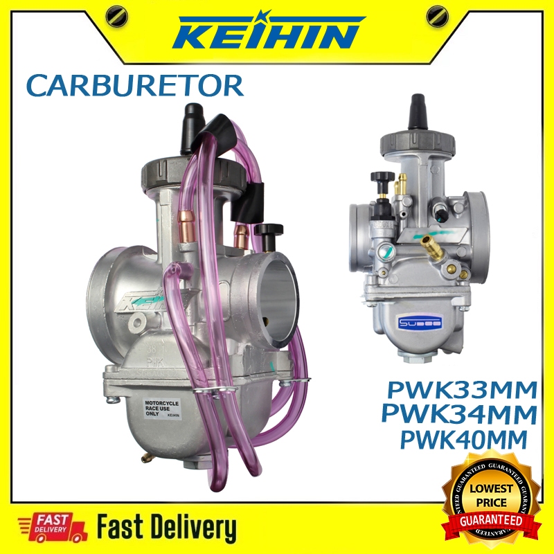 CARBURETOR KEIHIN PWK RACING 33MM 34MM 35MM 36MM 38MM 40MM 42MM MOTORCYCLE | Shopee Malaysia
