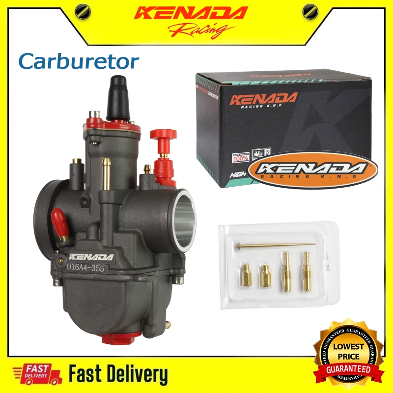 KENADA RACING black Carburetor Carb Karburetor Racing PWK 24/26/28/30 ...
