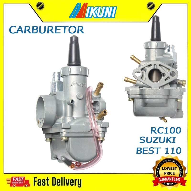 CARBURETOR SUZUKI MIKUNI RC80 RC100 RC 100 BEST 110 CARB KARB KARBURETO KABETA SPARE PART ...