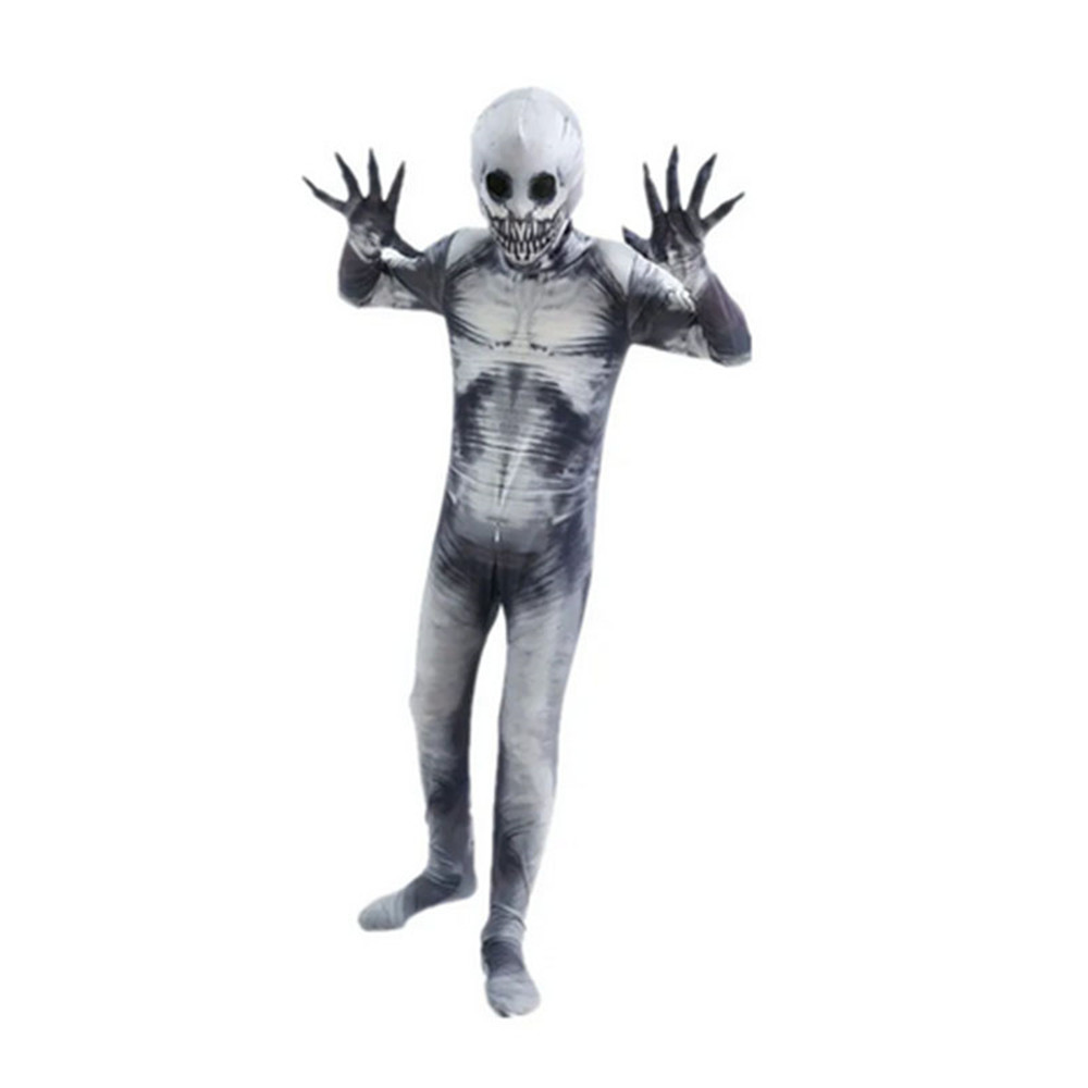 Unisex Child The Rake Monster Jumpsuit With Hood Creepy Urban Legend ...