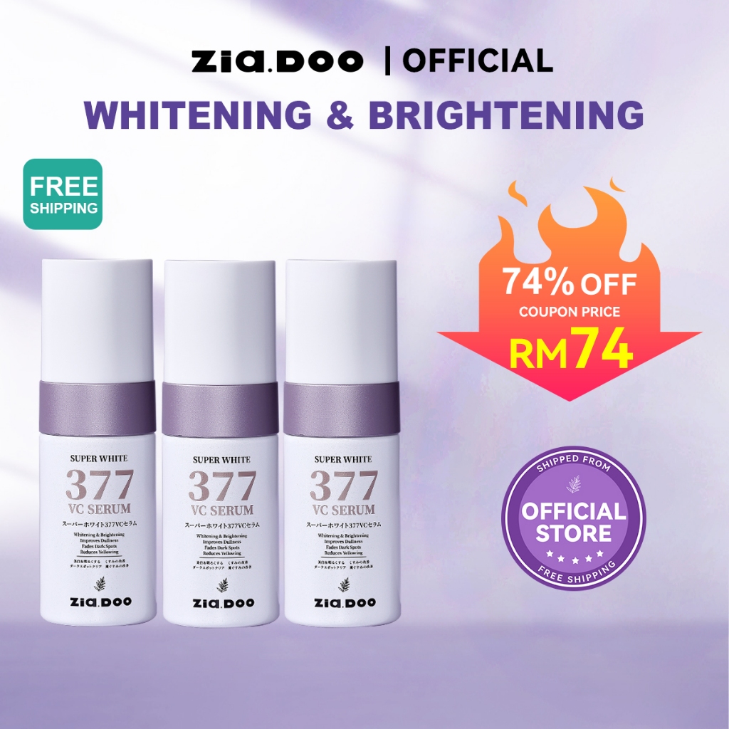 ZIADOO Super White 377 VC Serum 20ml Reduce Dark Spot Brightening ...