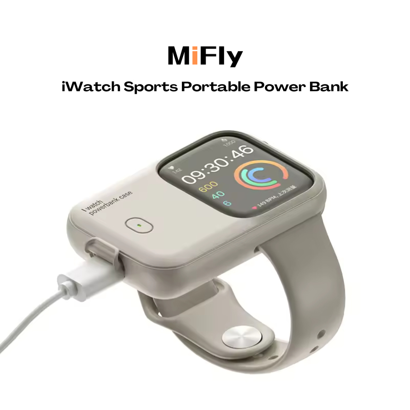 Portable Apple Watch Power Bank Case | Wireless Charger for Apple Watch ...
