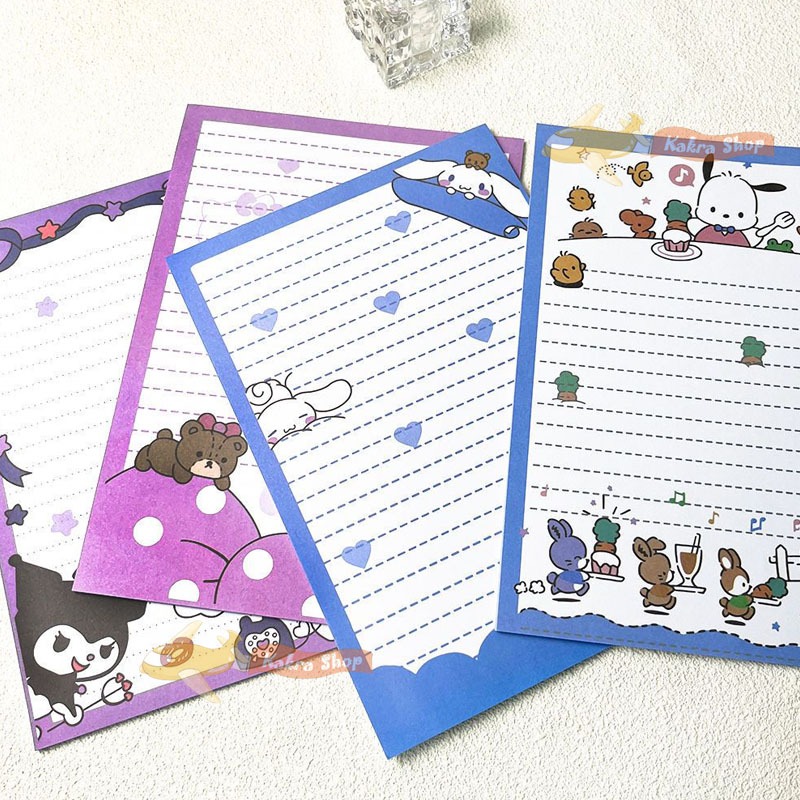 Kuromi Cinnamoroll Notepad Sanrio B5 Notebook Kid Memo Pad Stationery ...