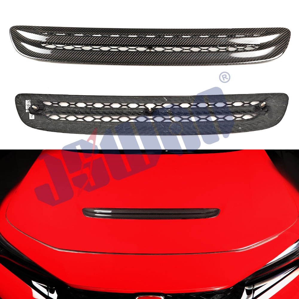 Carbon Fiber Replacement Hood Air Outlet Suitable for Honda 11th ...