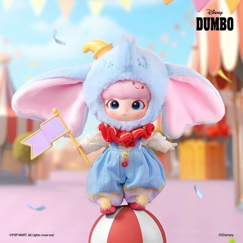 Genuine POPMART POPMART DIMOO Dumbo Action Figure BJD Figure Cute Toy ...