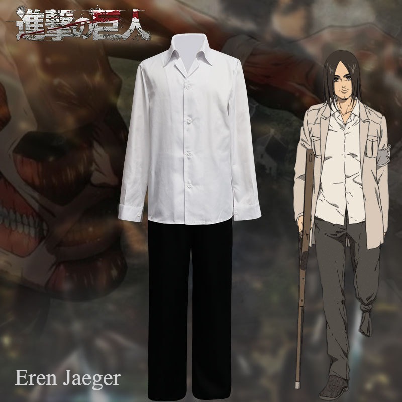 Attack on Titan Eren Jaeger Scout Regiment Cosplay Clothing Anime Cos ...