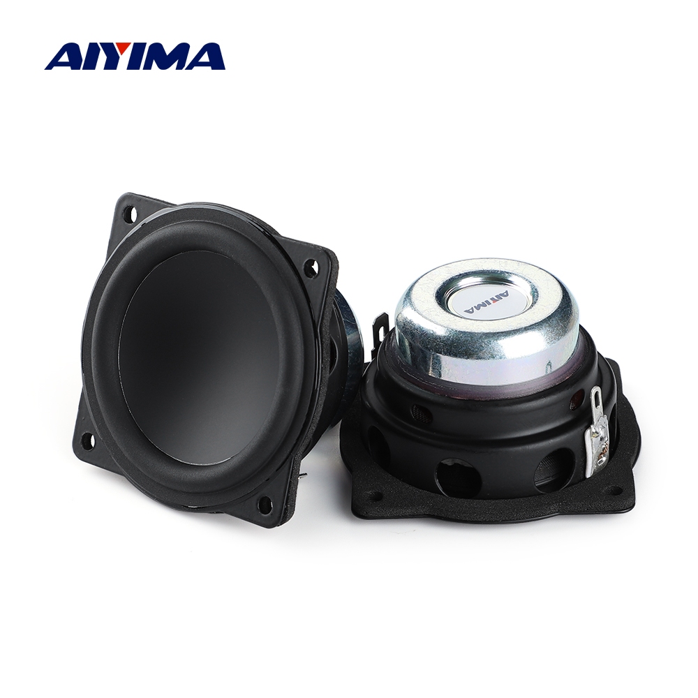 AIYIMA 2Pcs 2 Inch Mini Audio Portable Speakers 4Ohm 20W Full Range Speaker DIY Bluetooth ...