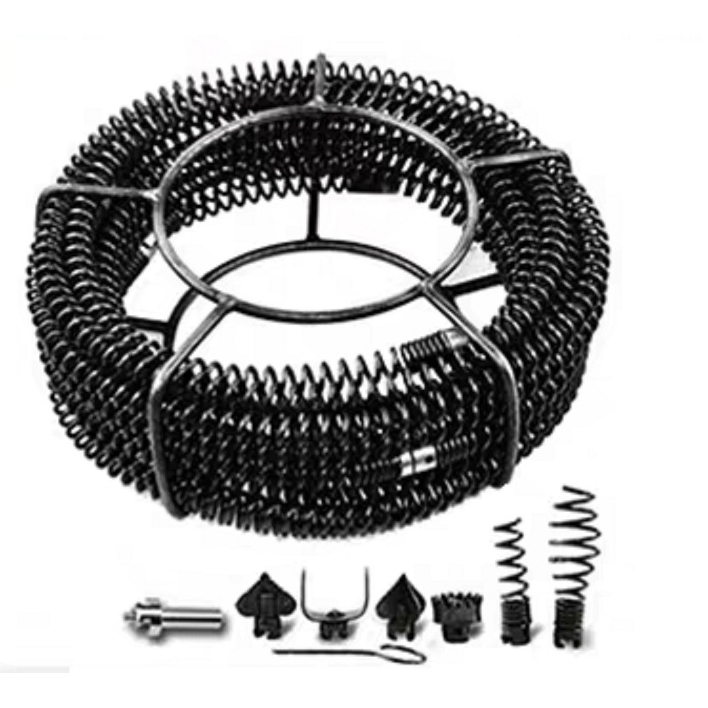 [OD218] Professional Flexible Wire Spring Toilet Sewer Drain Clog Sewer ...