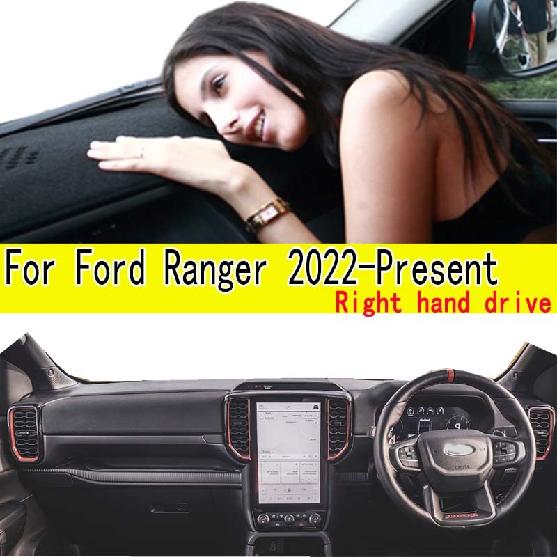 For 2022 2023 2024 Ford Ranger Raptor Dashmat Dashboard Cover ...
