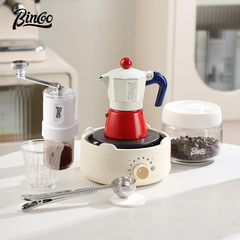 Bincoo Moka Home Single Valve Espresso Small Mini Coffee Pot Set (1/3/6 ...