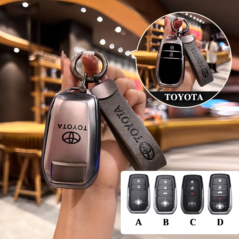 toyota remote key case revo rav4 camry champ fortuner hilux innova key ...