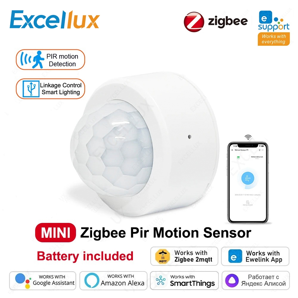 EWelink Zigbee Human PIR Motion Sensor Body Movement Infrared Detector ...