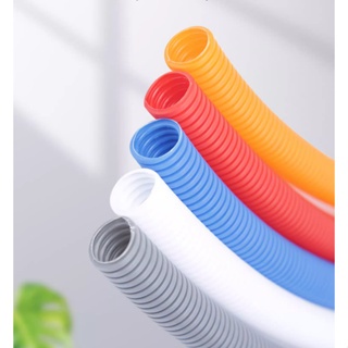 PP Insulated Corrugated Tube Auto Line Pipe Harness Wire Wrap Colorful ...