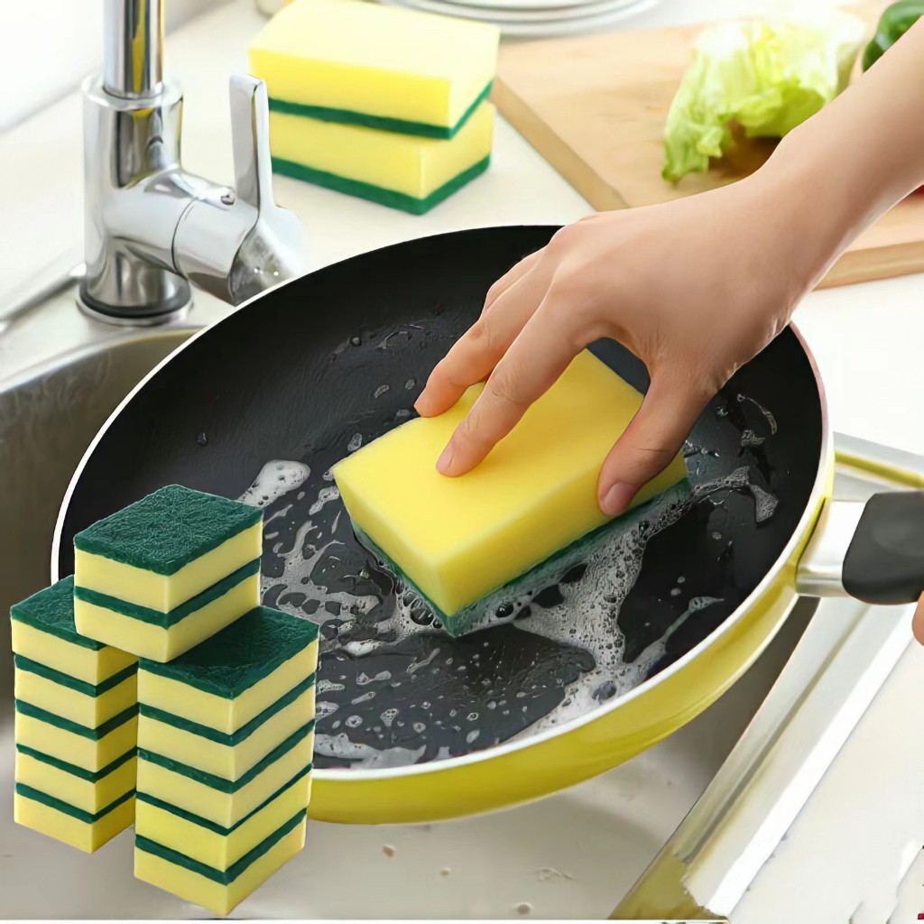 Magic Sponge Sponge Dish Wash Multifunction Sponge Brush Kitchen Wipe ...