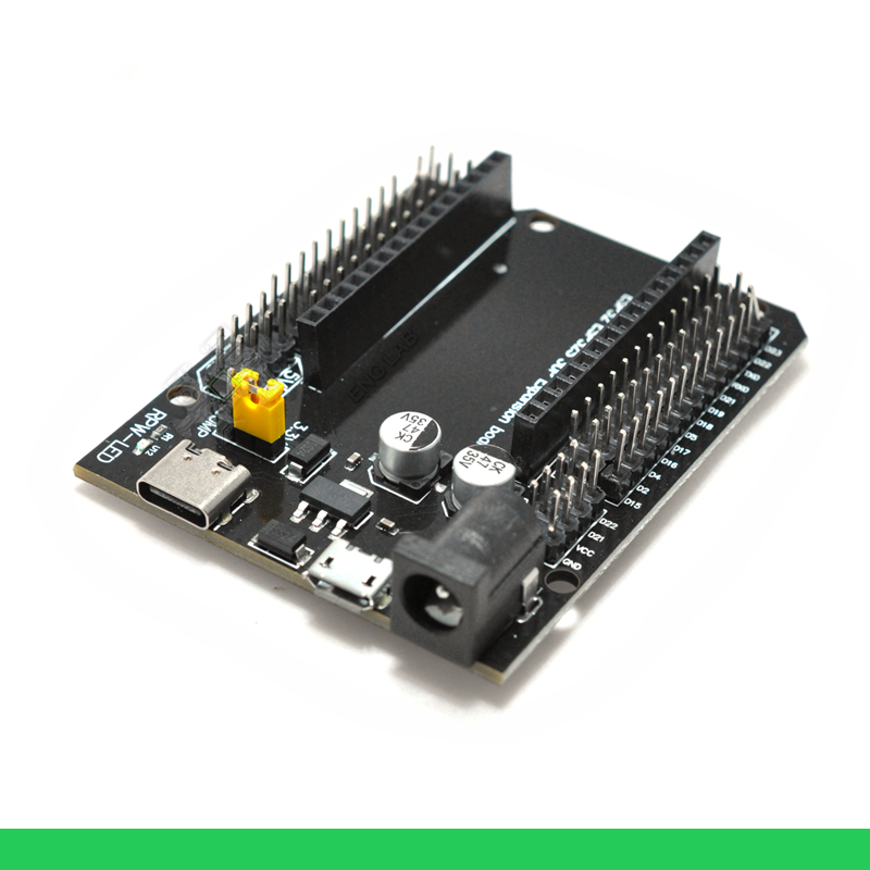 ENGLAB★ ESP32 Development Board, ESP WROOM 32, 32U, 32D with 30pins 38pins | Shopee Malaysia