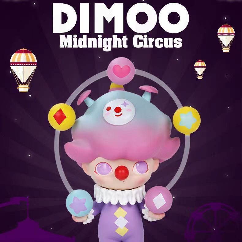 POP MART DIMOO Midnight Circus Series Clowns Magicians | Shopee Malaysia