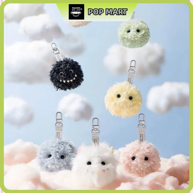 Pop Mart INSTINCTOY FLUFFY plush pendant second generation Okubo blind ...