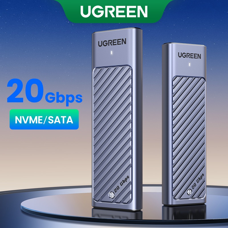 UGREEN M2 SSD Case M.2 NVMe SATA SSD Enclosure Adapter 20Gbps USB 3.2 ... UGREEN M2 SSD Case M.2 NVMe SATA SSD Enclosure Adapter 20Gbps USB 3.2 ...