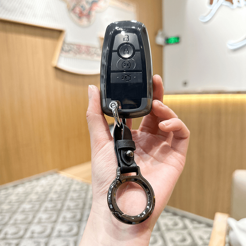 For New FORD Premium Car Key Cover Case Compatible With Ford RAPTOR F ...