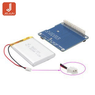 Raspberry PI 3B+ Lithium power expansion board The UPS HAT board can ...