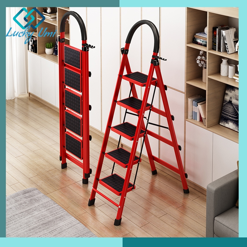 Household Folding Ladder Telescopic Portable Multifunctional ...