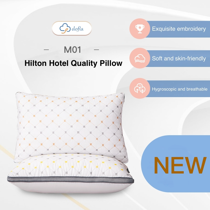 Dofia M01 Premium 5 Star Hotel Pillow microfiber filling Quilting craft ...