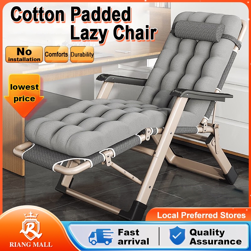 KERUSI MALAS Lazy Chair Foldable Sofa Bed Folding Chair 2 In 1 Premium ...