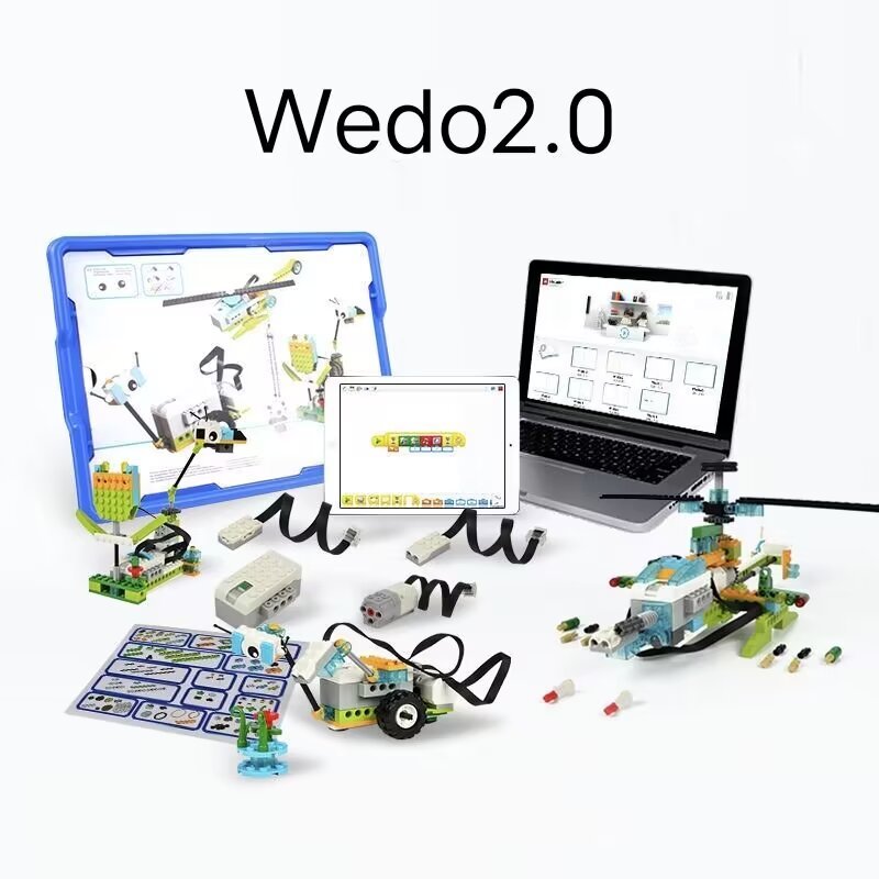 Wedo2.0 Programming Robot Institution Puzzle Matching Aids Compatible with 45300 Small Particle ...