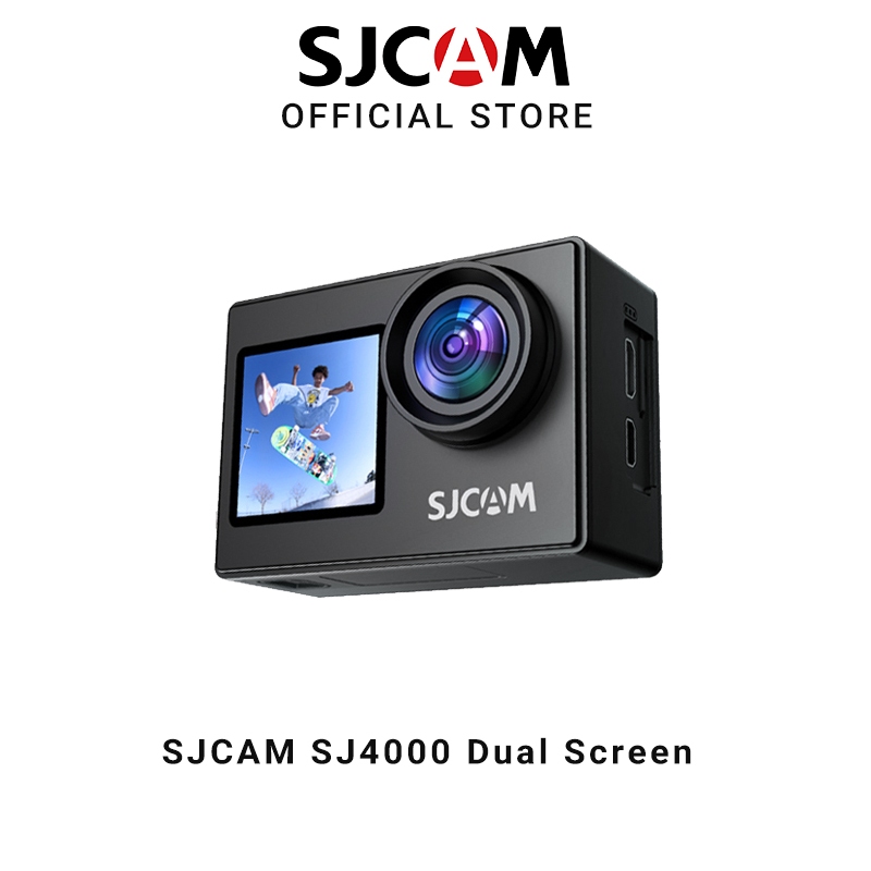 SJCAM SJ4000 Action Camera Dual Screen Air 4K Ultra HD Underwater ...