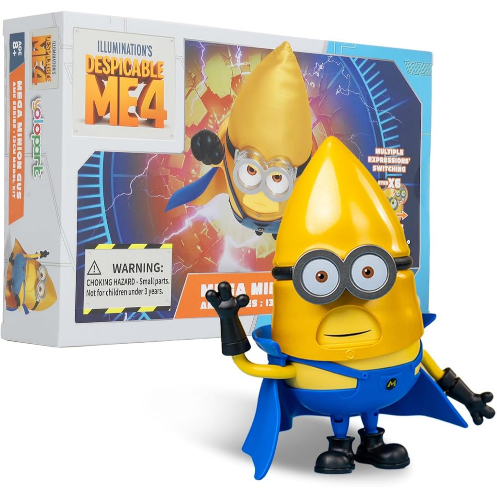 Minions Despicable Me 4 Toys,5.1 Inch Mega Gus Action Figures,6 ...