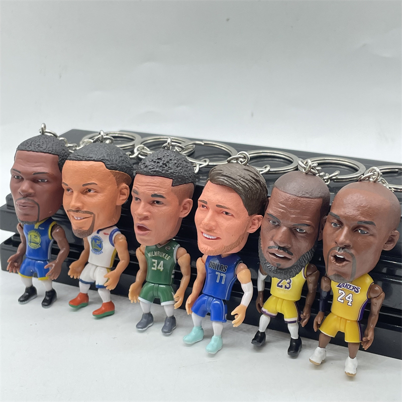 SOCCERWE 7cm basketball dolls James Harden Stephen Curry Kevin Durant ...