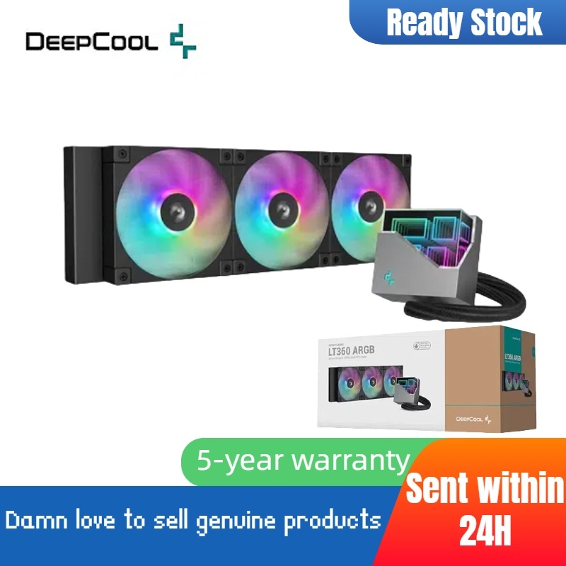 DEEPCOOL LT360 ARGB CPU Water Cooler AIO Infinity Mirror | Shopee Malaysia