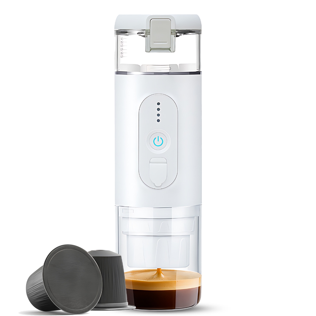 Portable Electric Espresso Coffee Machine Cordless Heating Single Serve ...