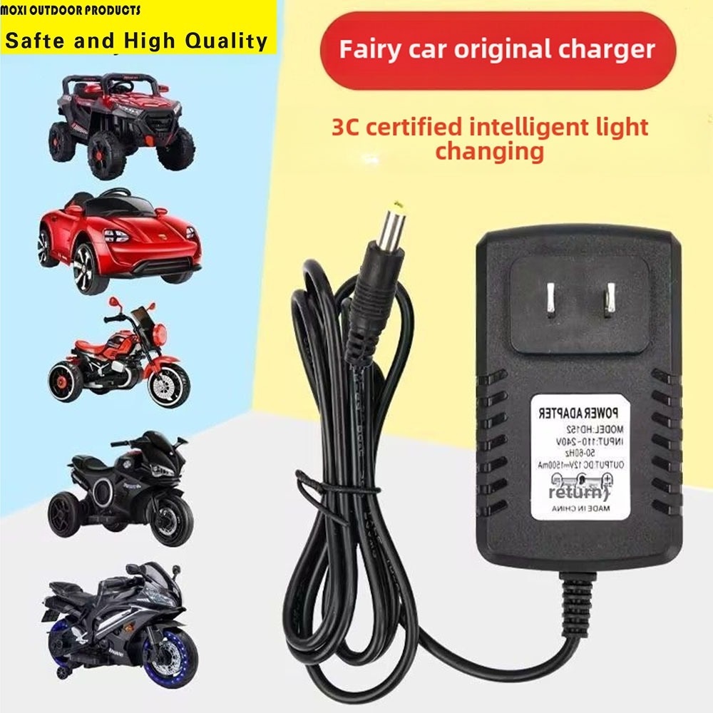 [COD][FAST SHIPPING]USA 6V 12V charger motor elektrik budak Kid ...
