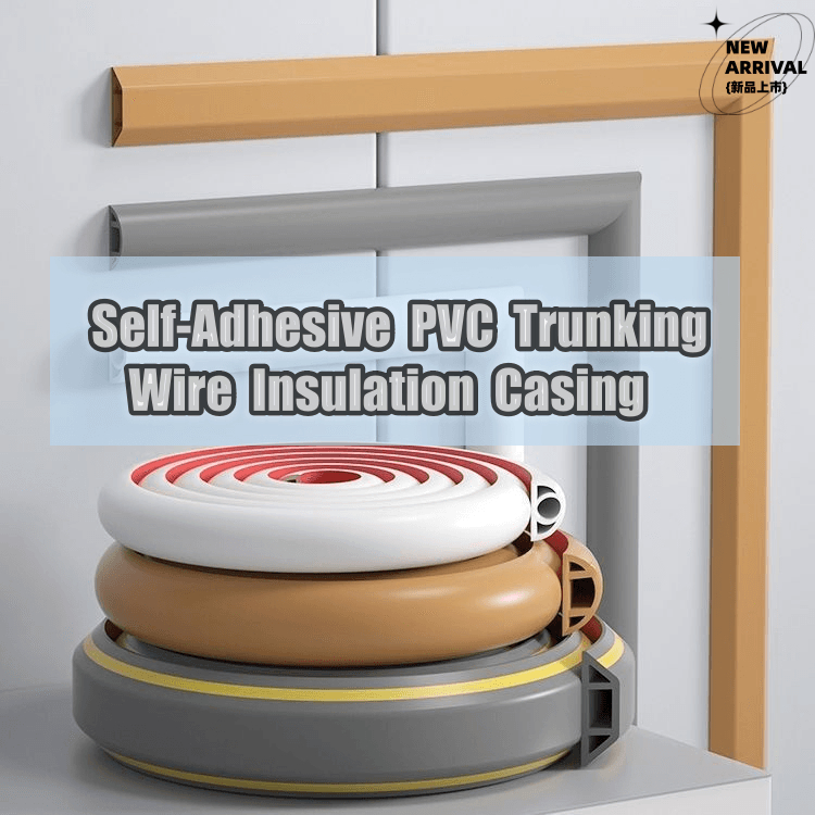 Fast Shipping Trunking PVC Ground Wire Slot Soft Exposed Black White ...