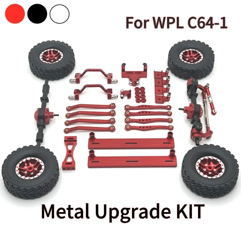 KOShobby C64-1 C74-1 metal upgrade parts Tie Rod Shock Absorber Support ...