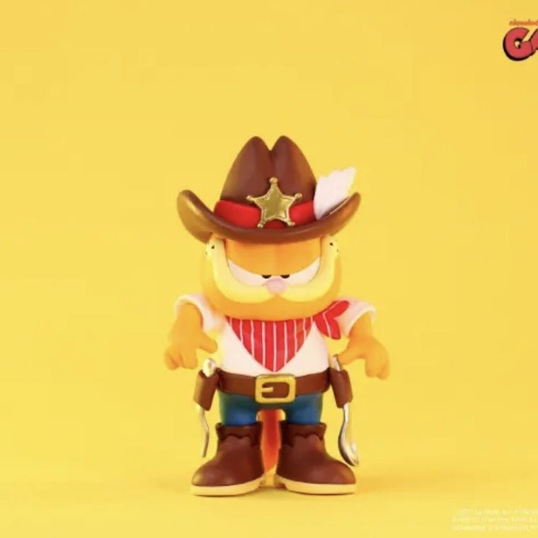 Original POP MART Garfield Day Dream Series Action Figure Desktop ...