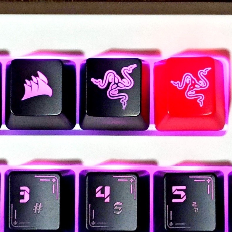 R RAZER Translucent Keycap corsair Translucent Keycap for Mechanical ...