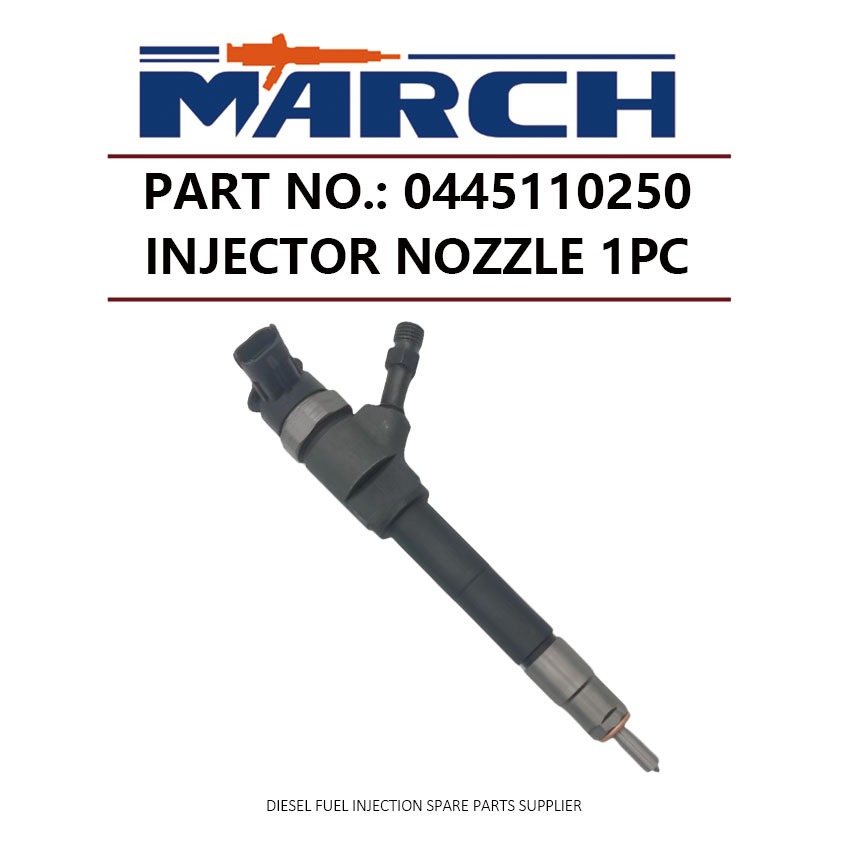 Diesel Fuel Injector 0445110250 Assembly for Ford Ranger Everest Mazda ...