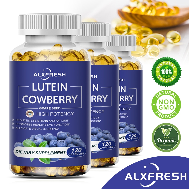 Lutein Bilberry Capsule Support Eye Health, Macular, Vision, Fatigue ...