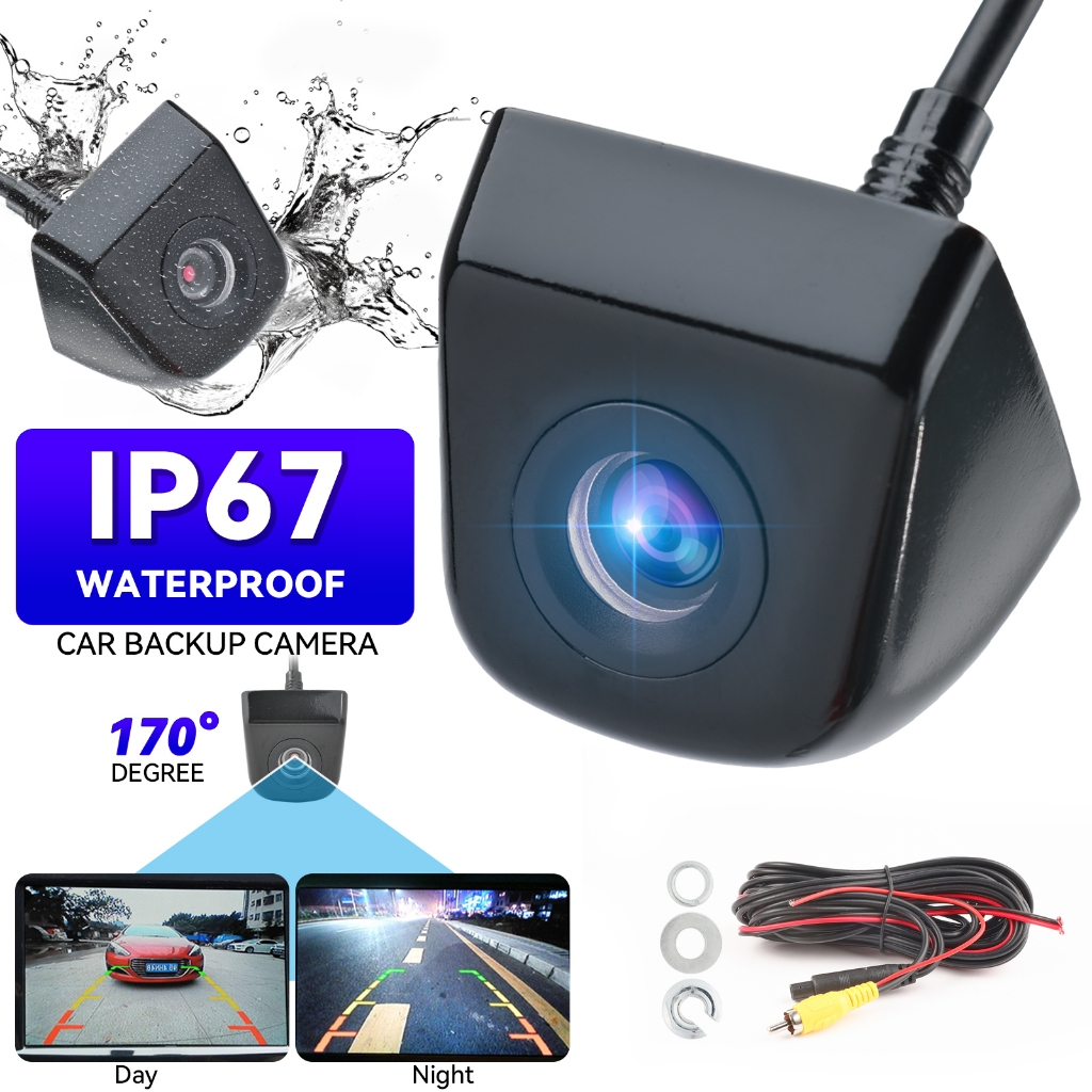 Car Reverse Backup Camera Night Vision AHD Korea Lens Fisheye 170 ...