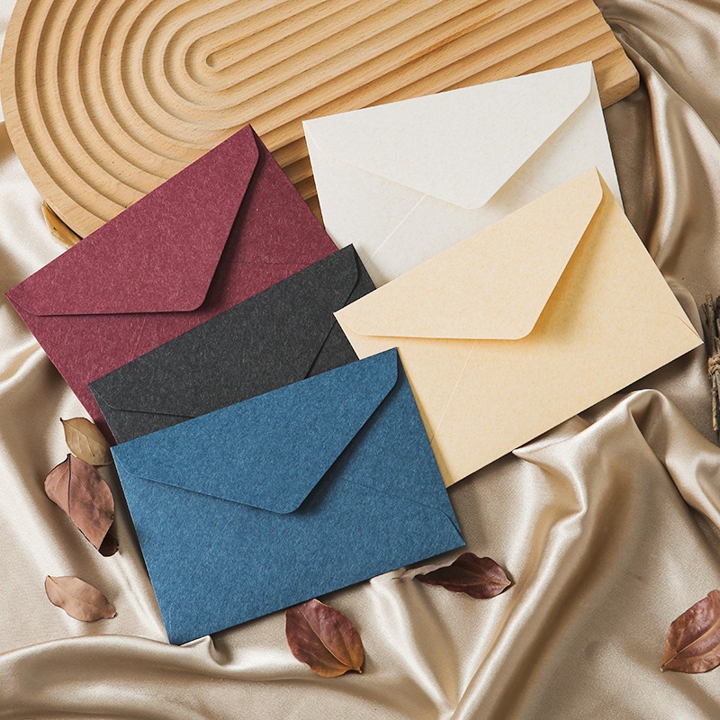 Vintage Cashmere Envelopes Solid Thick Envelopes Seal Stickers DIY ...