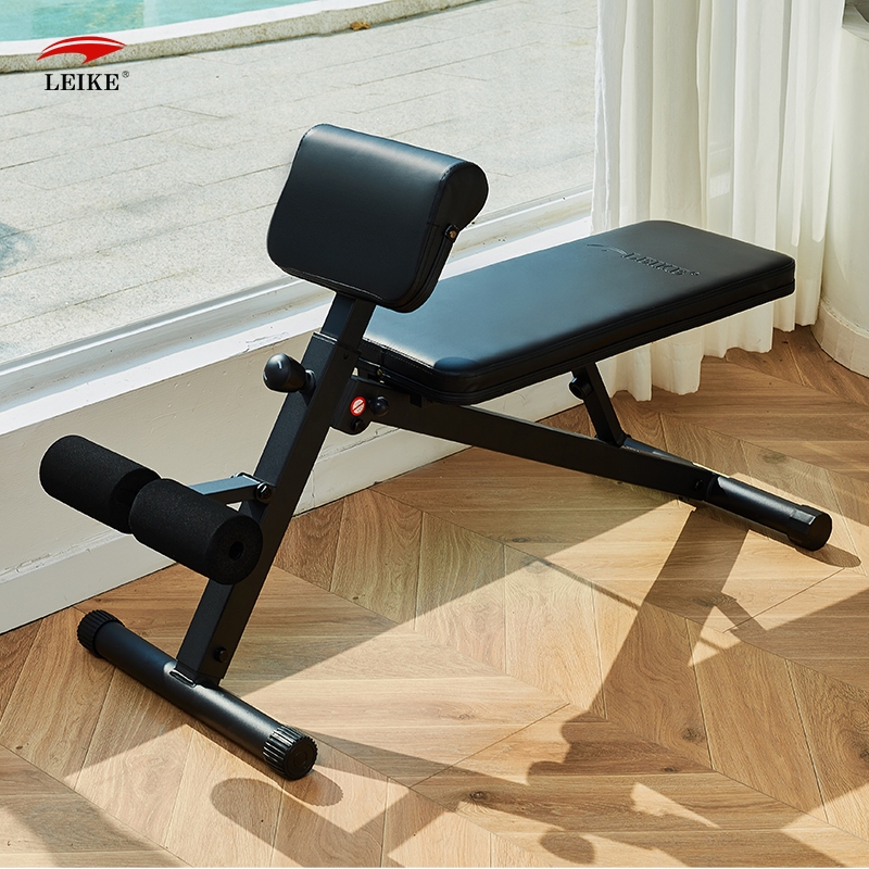 leikefitness Roman Chair Adjustable Weight Bench Foldable Workout ...