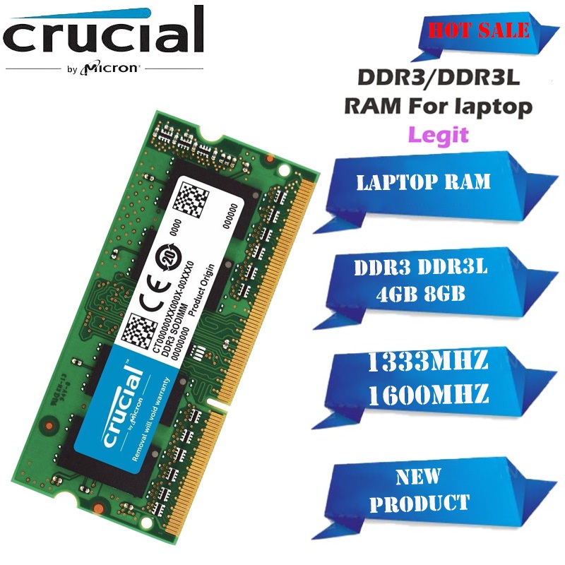 DDR3 DDR3L Laptop Memory 2G 4G 8GB 1066/1333/1600MHz PC3L-12800S RAM computer upgrade | Shopee ...