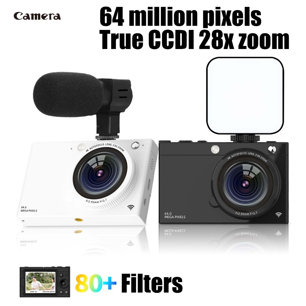 HD digital camera Student Internet celebrity CCD camera Digital compact ...