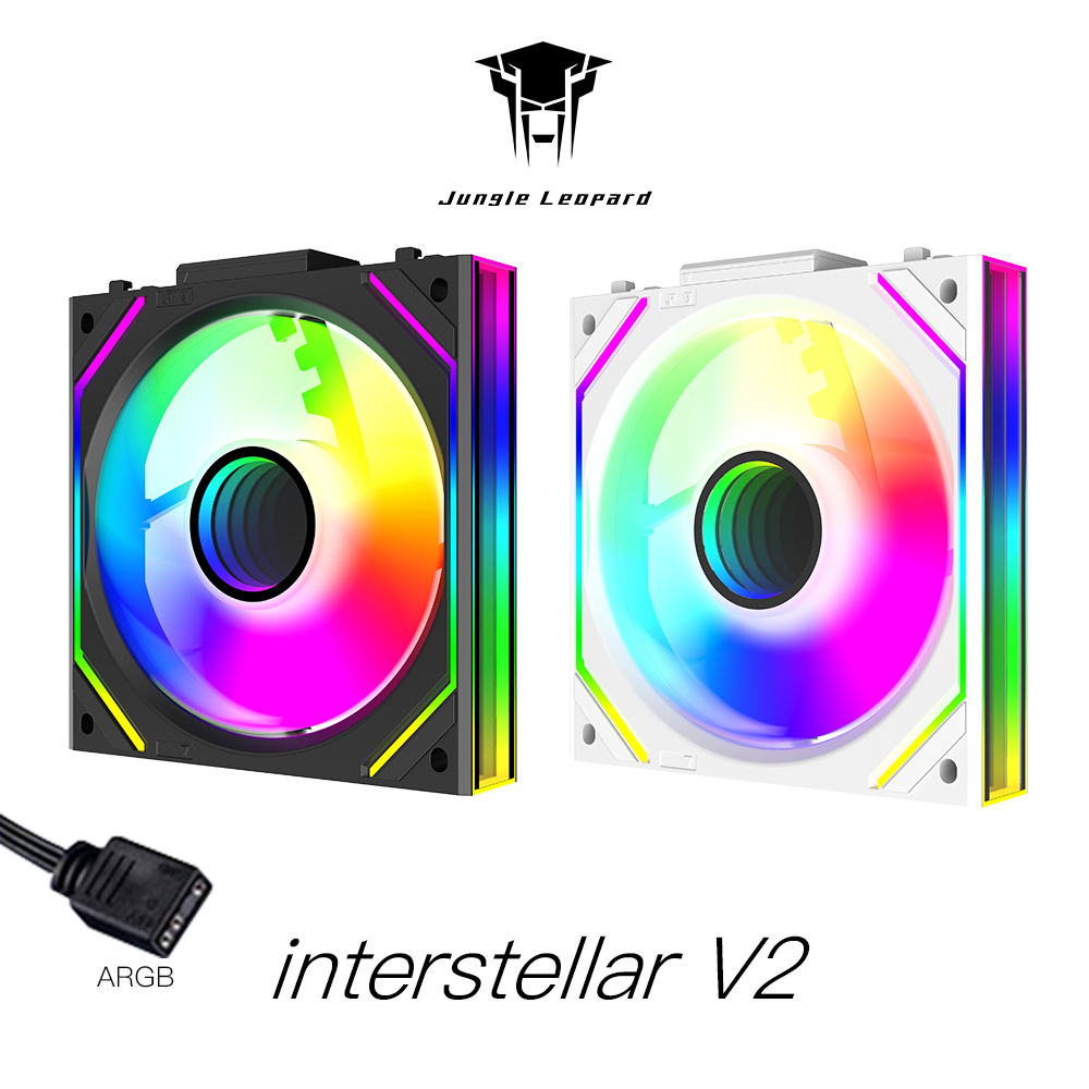 Jungle Leopard Interstellar V2 PC Case Fan Building Bloc Infinite ...