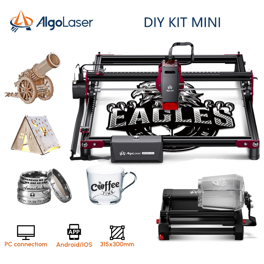 Laser Engraver AlgoLaser DIY KIT Mini Woodwork Laser Cutter Laser ...