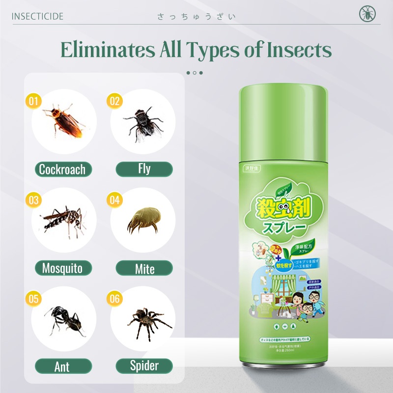 Insect Repellent Spray Serangga Lipas Ubat Lipas Insect Killer Serai ...