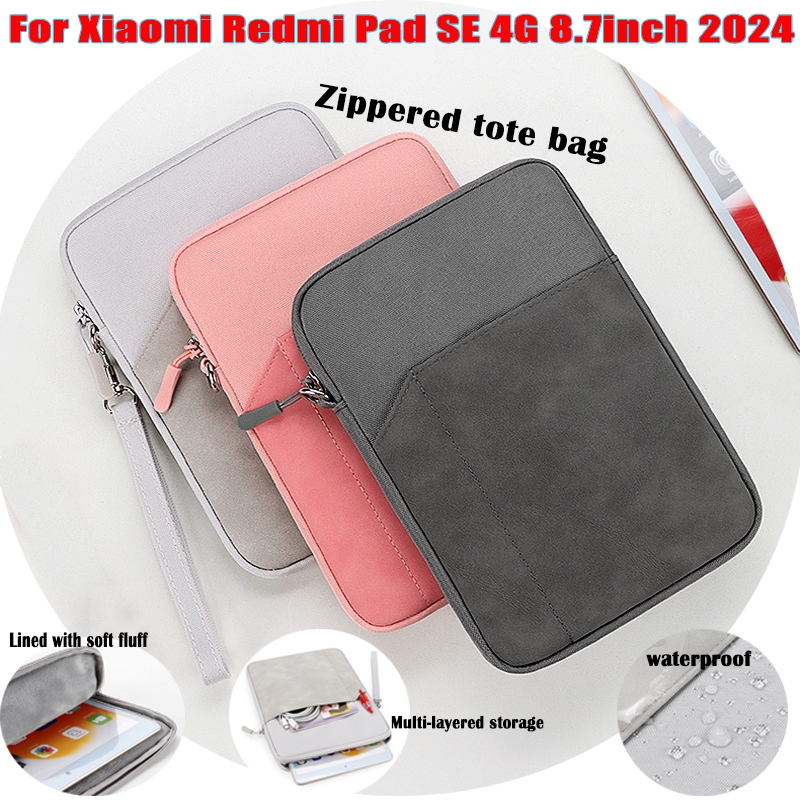 For Xiaomi Redmi Pad SE 4G 8.7inch 2024 High Quality Fabric Shockproof ...